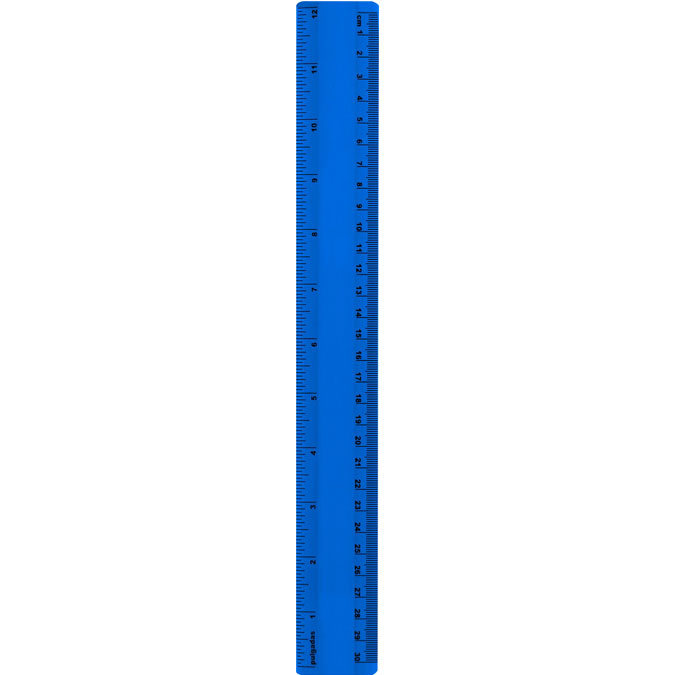 Regla Flex Azul - iprom